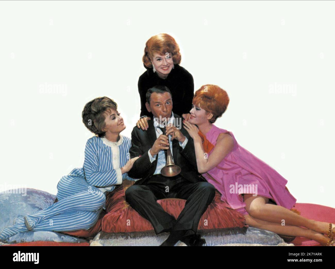Barbara Rush, Molly Picon & Frank Sinatra Film Come Blow Your Horn (USA ...