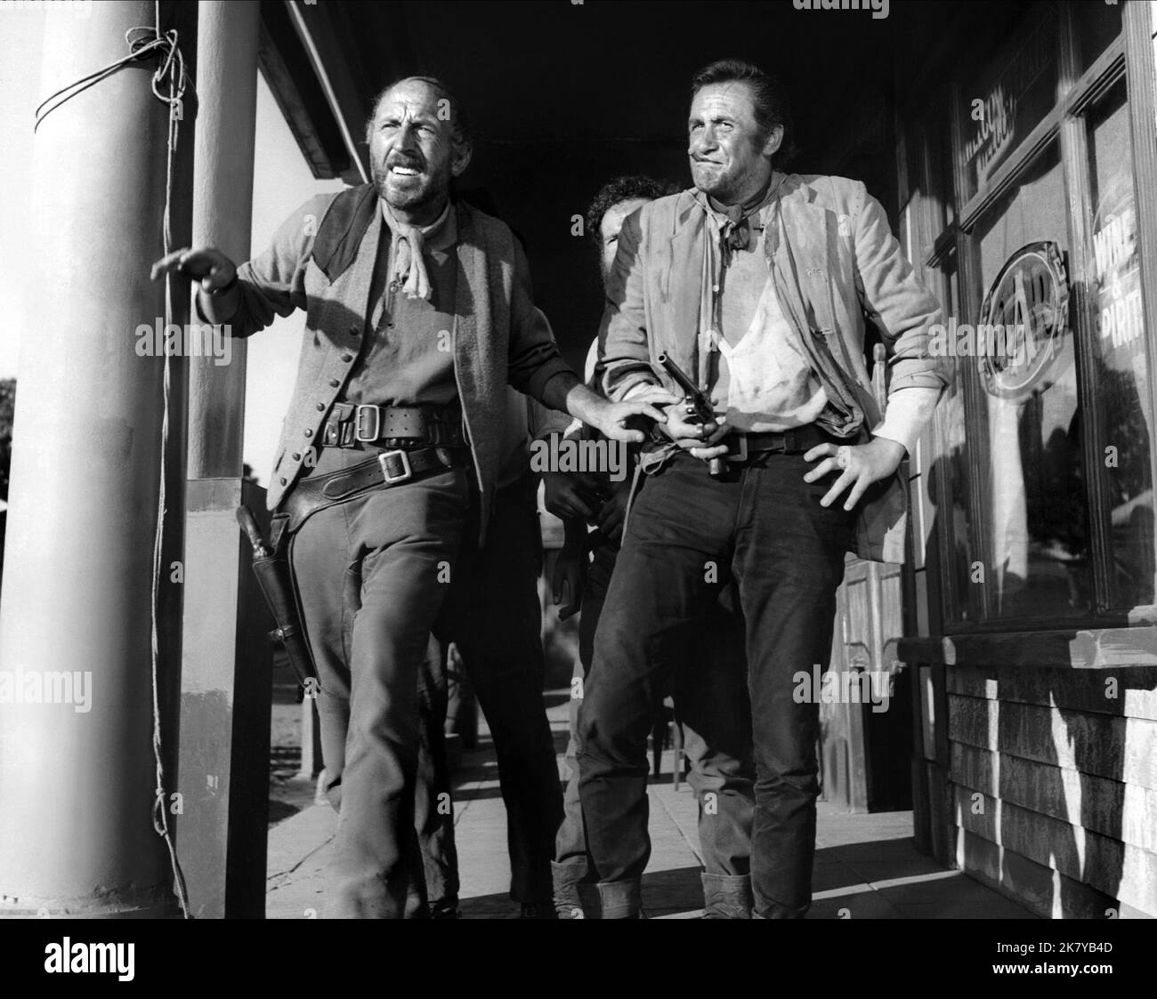 Lionel Jeffries & James Booth Film: The Hellions (1961) Characters: Luke Billings, Jubal ...