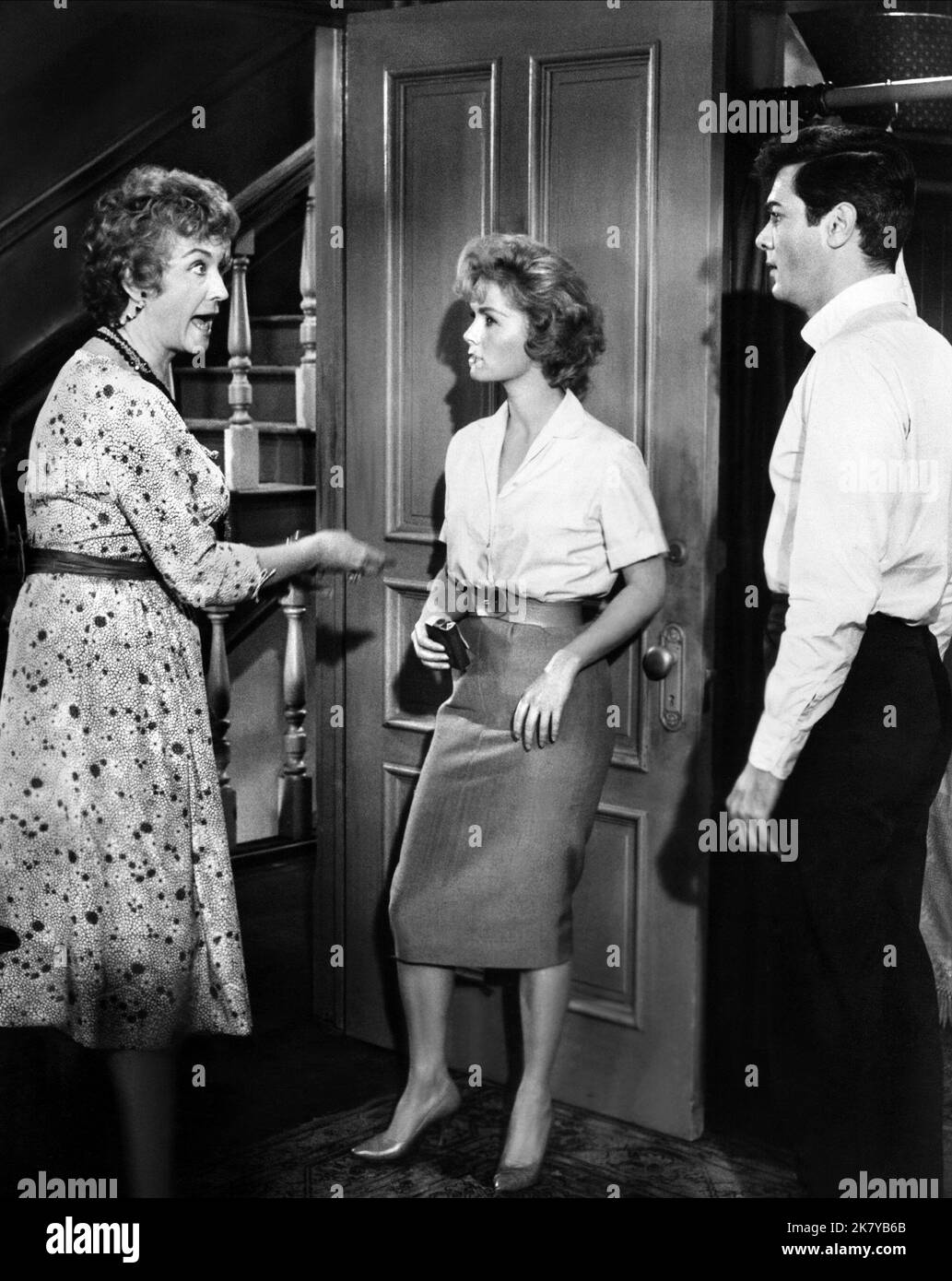 Kay Medford, Debbie Reynolds & Tony Curtis Film: The Rat Race (USA 1960 ...