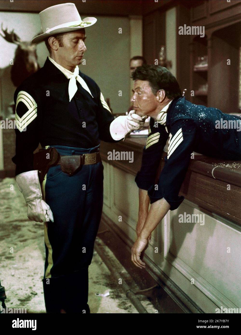 Frank Sinatra Film Sergeants 3 (1962) Characters: First Sgt. Mike Merry ...