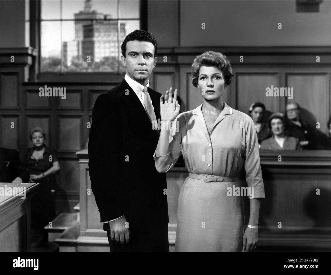 Anthony Franciosa & Rita Hayworth Film: The Story On Page One (1960 ...