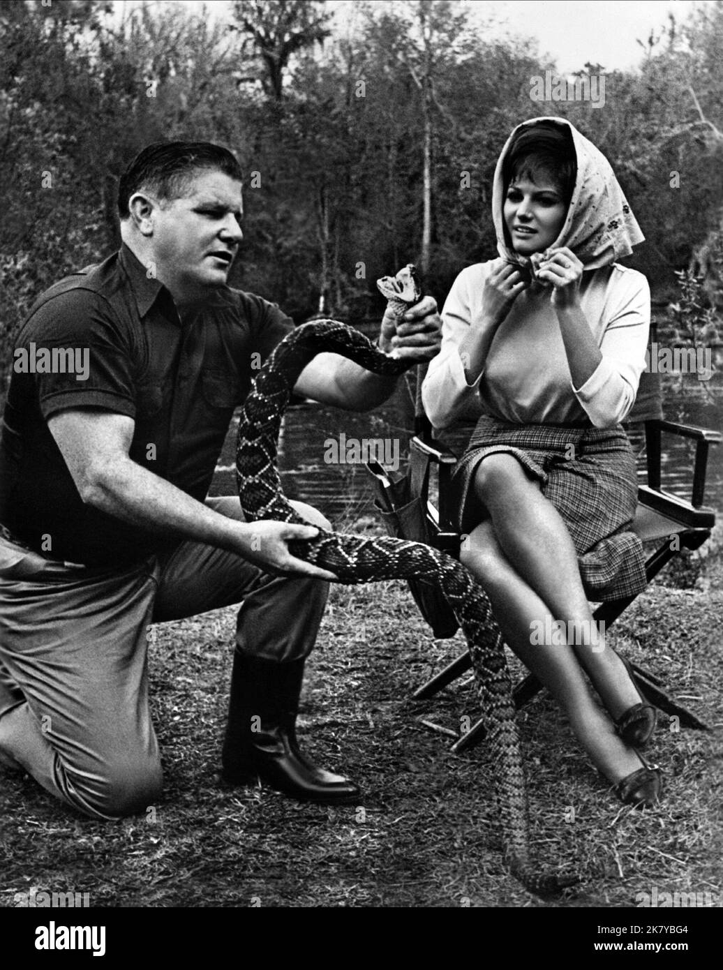 Claudia Cardinale & Snake Film: Blindfold (1960) Characters: Vicky ...