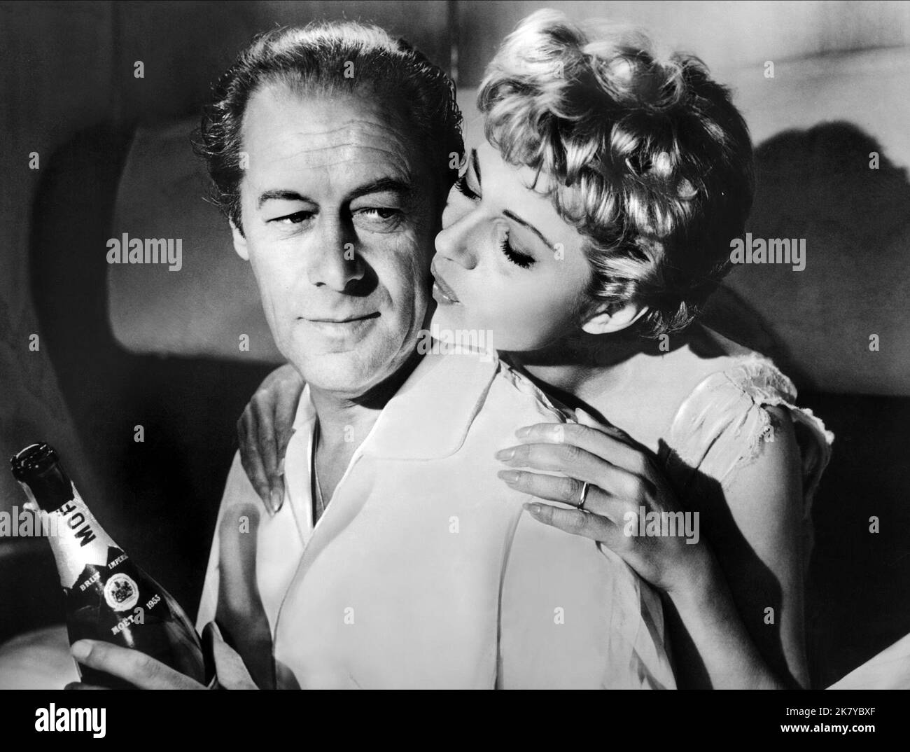 Rex Harrison & Rita Hayworth Film Once A Thief, The Happy Thieves (1961 ...