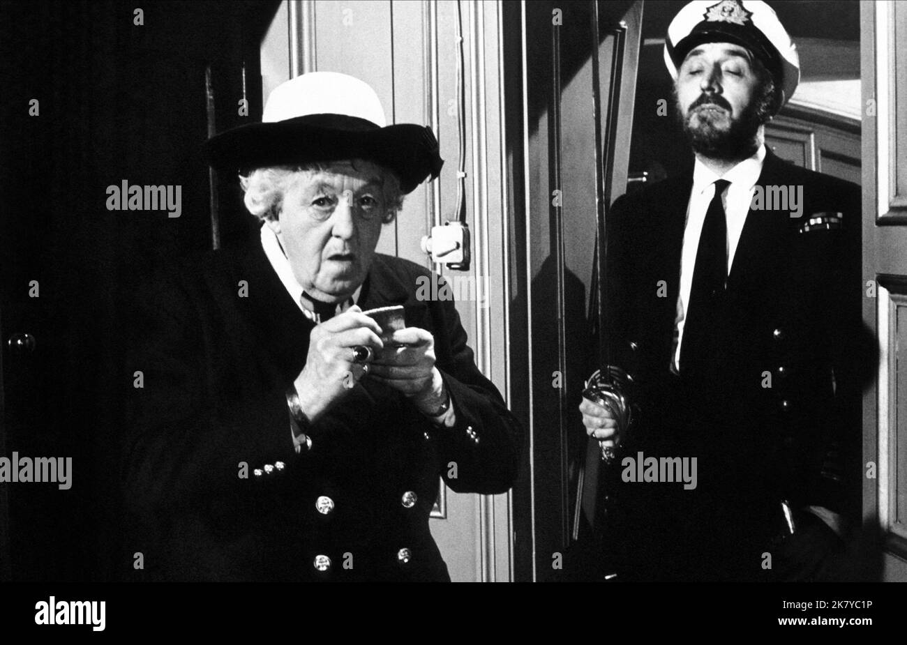 Margaret Rutherford & Lionel Jeffries Film: Murder Ahoy (UK 1964 ...