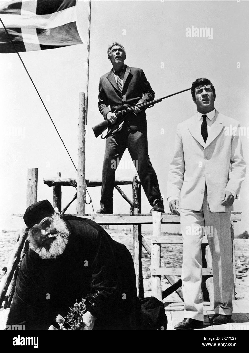Anthony Quinn & Alan Bates Film: Zorba The Greek; Alexis Sorbas (USA/UK ...