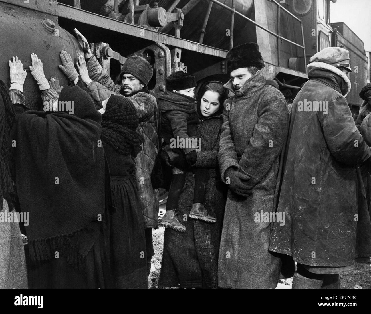 Jeffrey Rockland, Geraldine Chaplin & Omar Sharif Film: Doctor Zhivago ...