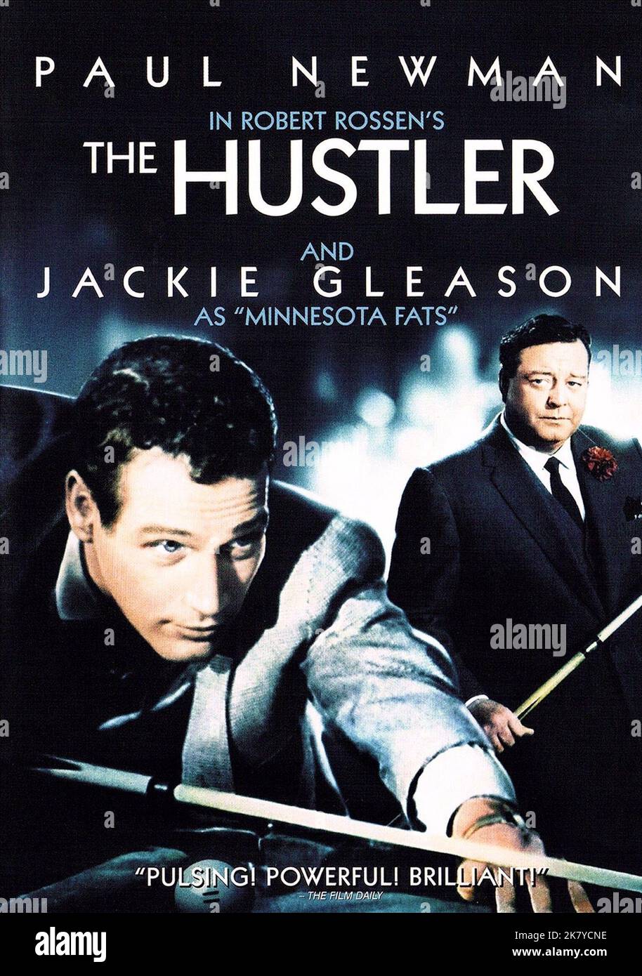 Paul Newman & Jackie Gleason Poster Film The Hustler (USA 1961 ...