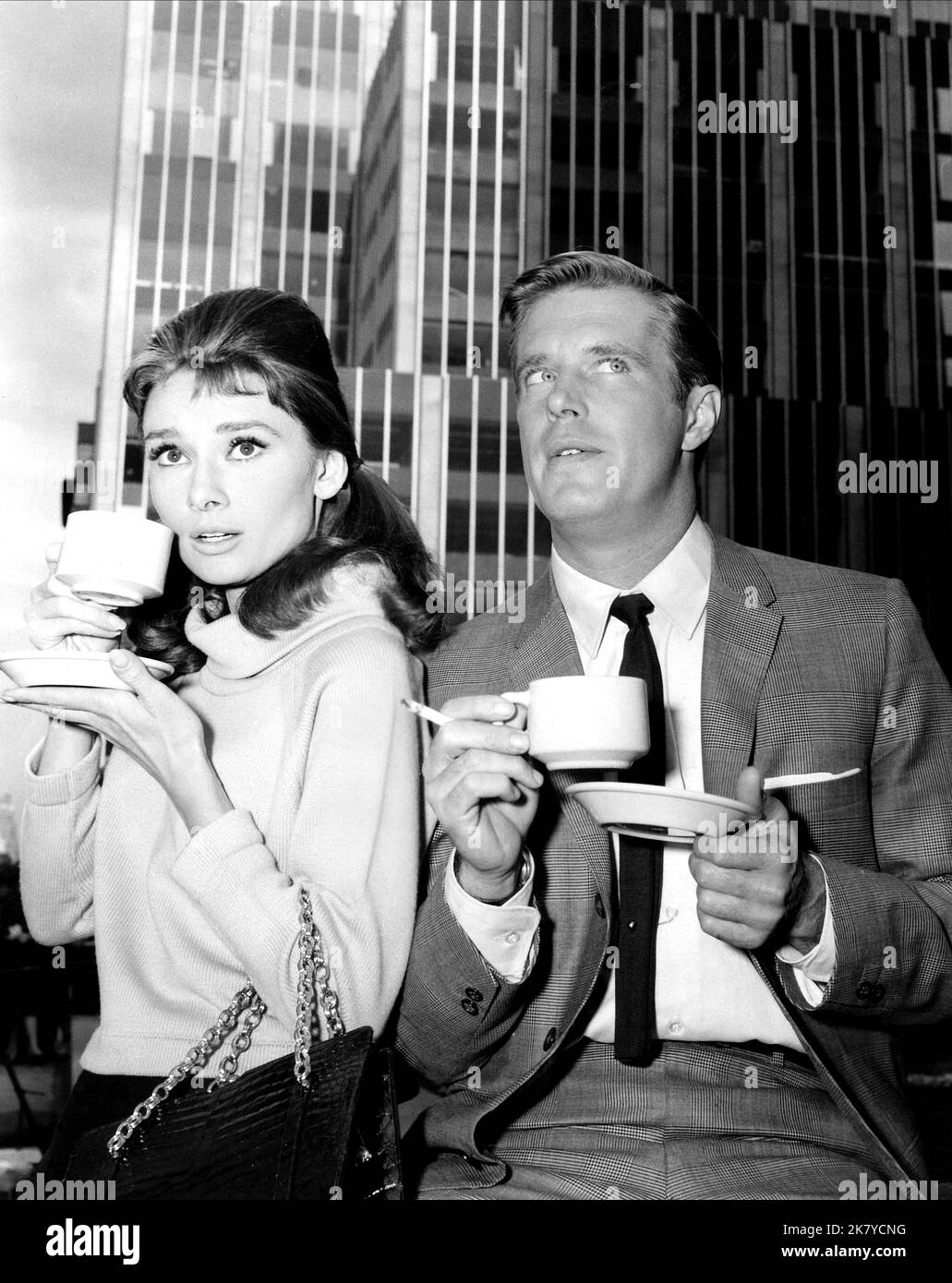 Audrey Hepburn & George Peppard Film: Breakfast At Tiffany'S (USA 1961 ...
