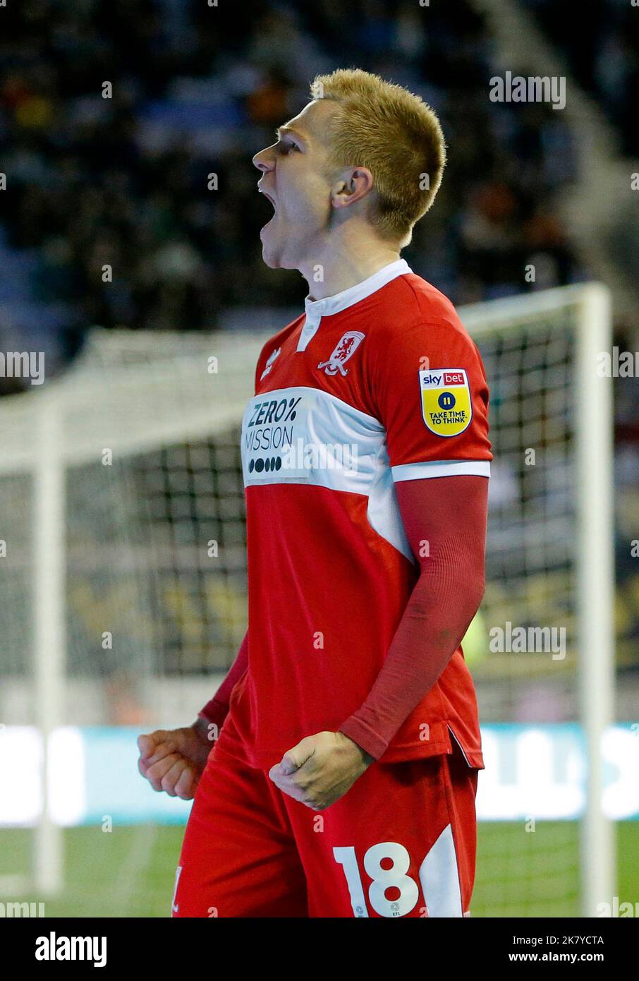 Middlesbrough's Duncan Watmore celebrates after scoring their side's ...