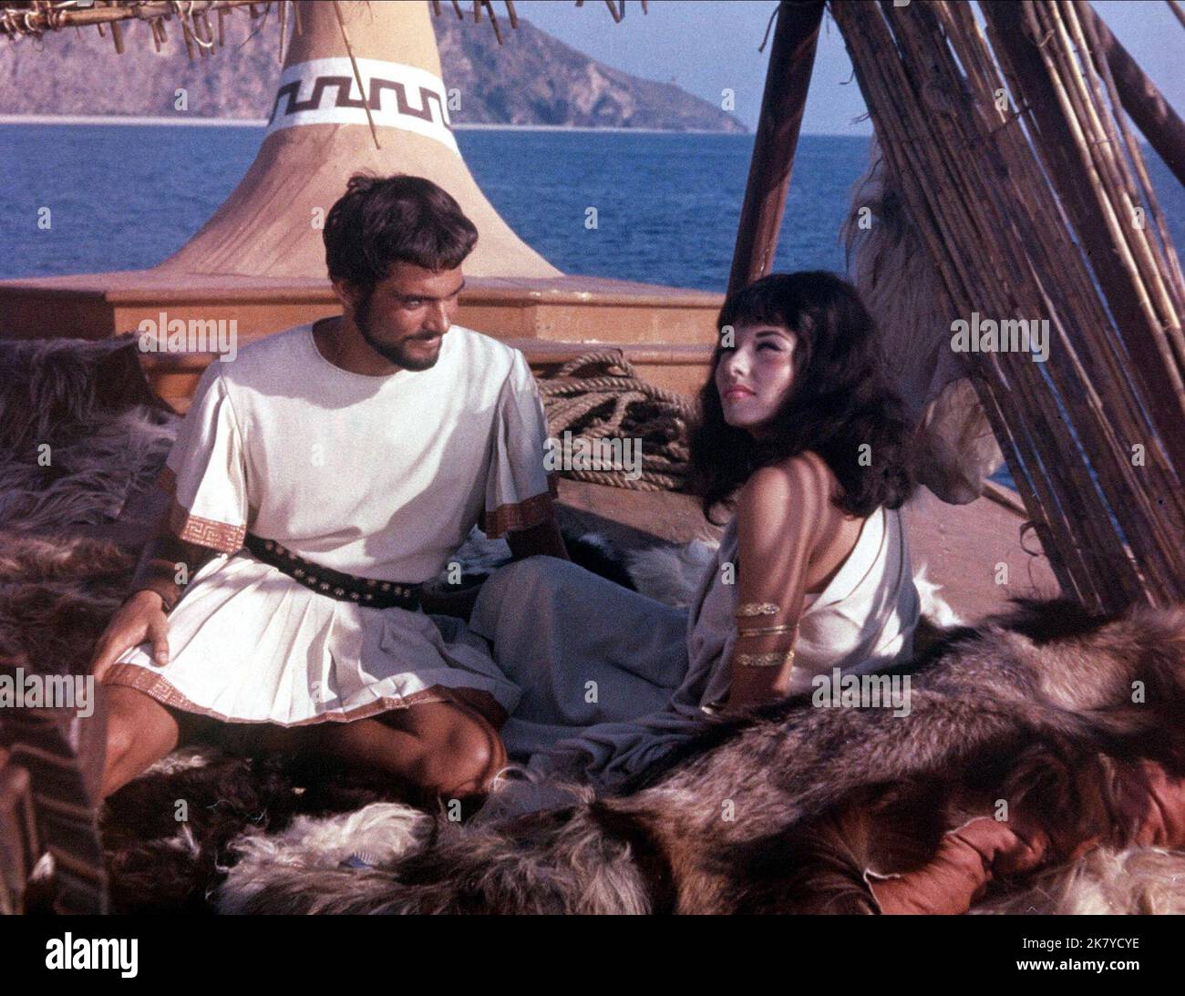 Todd Armstrong & Nancy Kovak Film Jason And The Argonauts (1963 ...