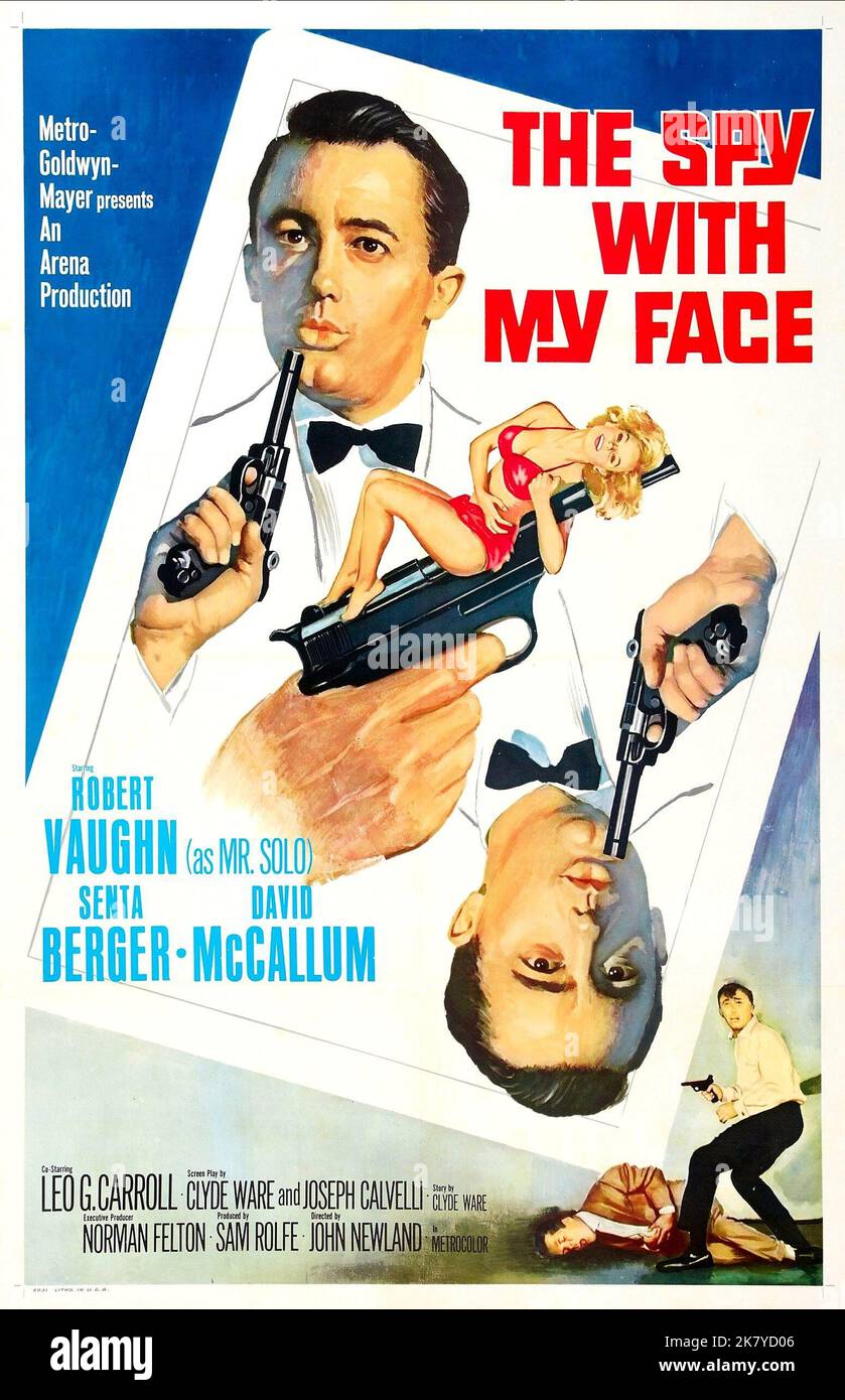 1960s poster spy hi-res stock photography and images - Alamy