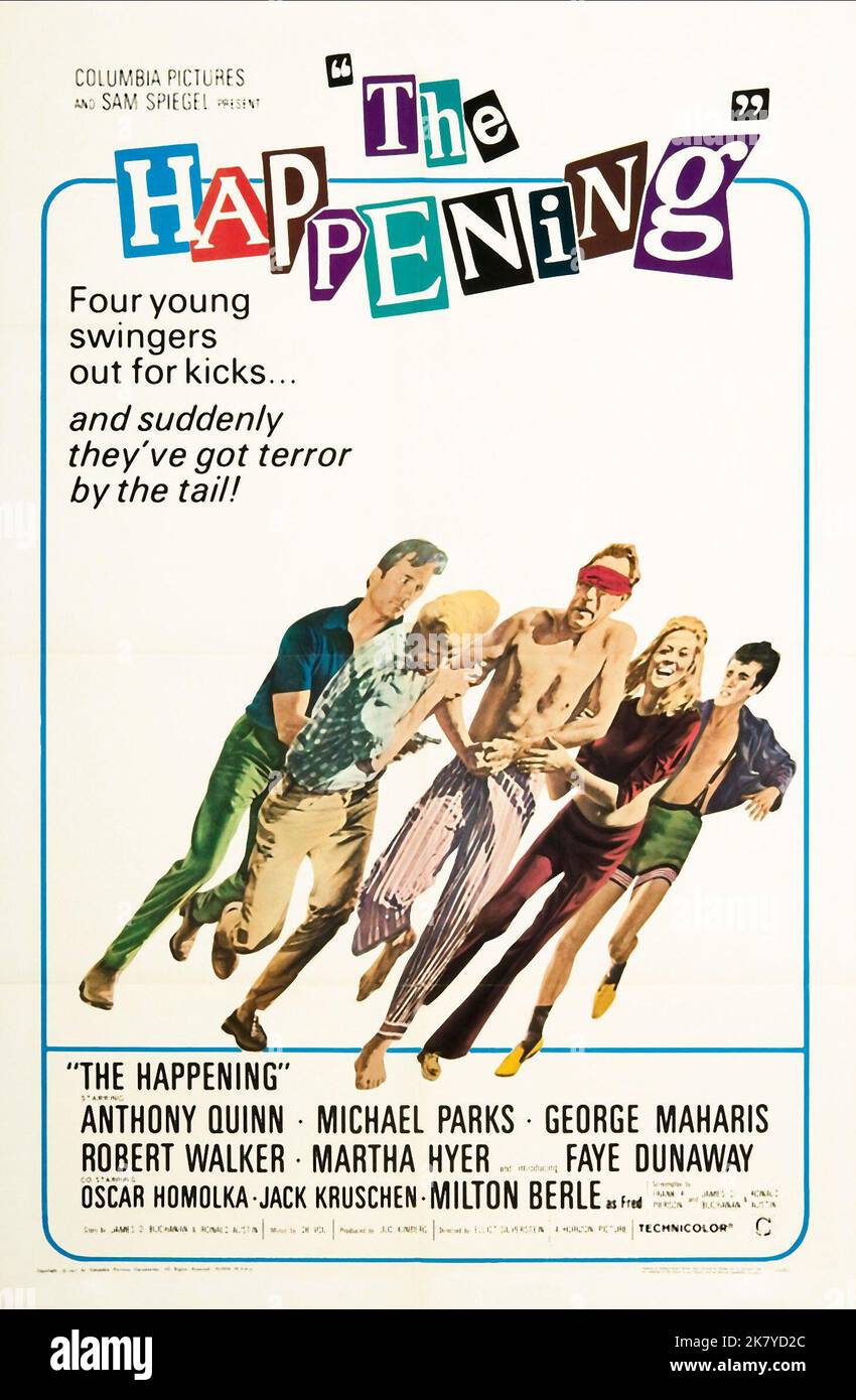 Movie Poster Film: The Happening (1963) Director: Elliot Silverstein 01 ...