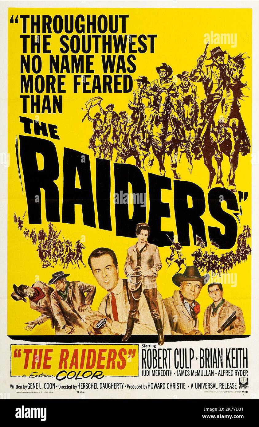 Movie Poster Film The Raiders (1968) Director: Herschel Daugherty 01 ...
