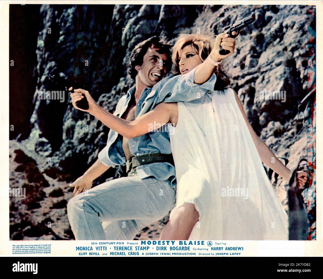 Monica vitti modesty blaise 1966 hi-res stock photography and images ...