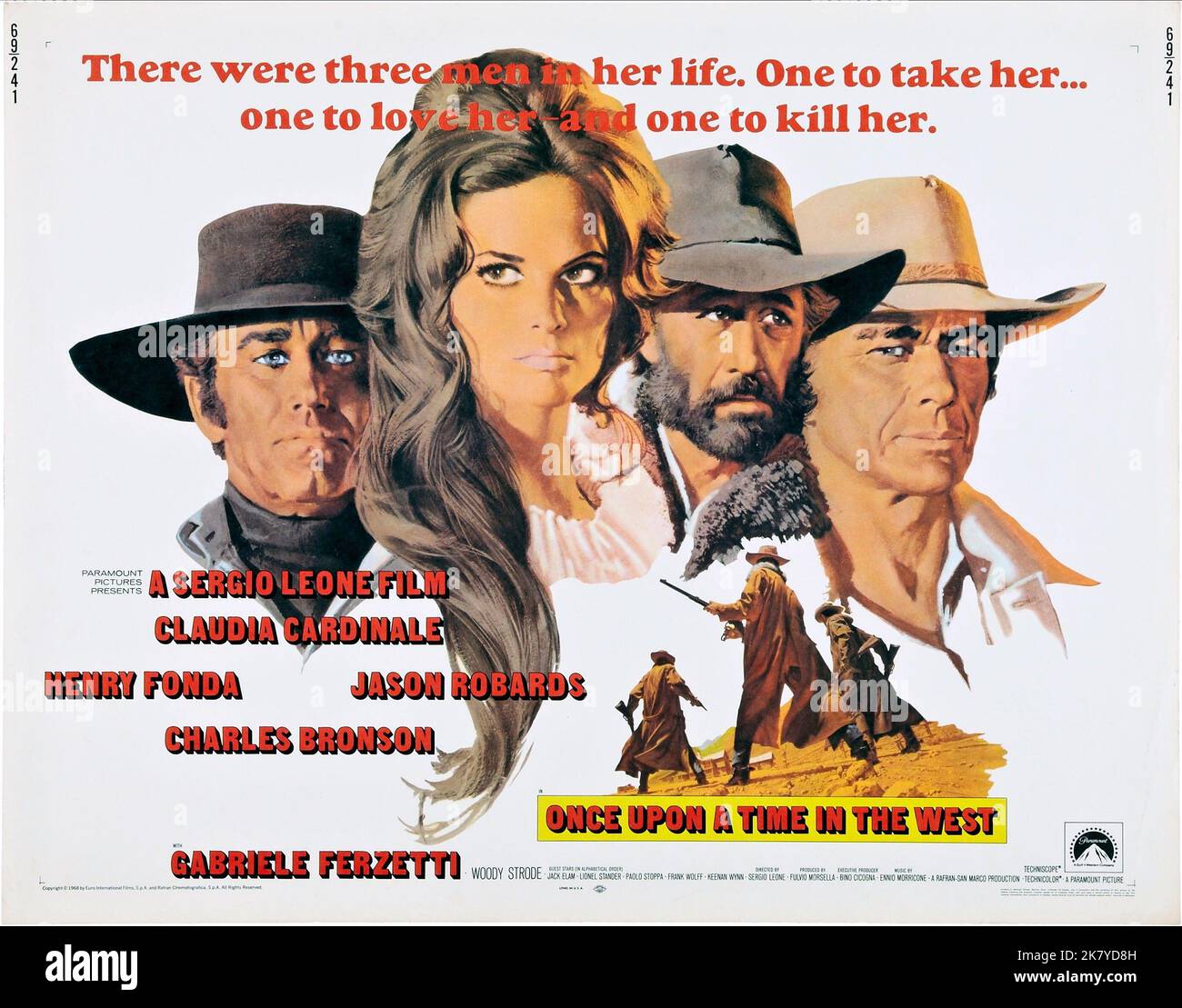 Henry Fonda, Claudia Cardinale, Jason Robards & Charles Bronson Poster ...