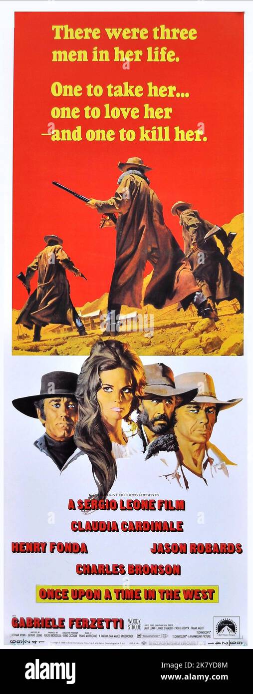 Henry Fonda, Claudia Cardinale, Jason Robards & Charles Bronson Poster ...