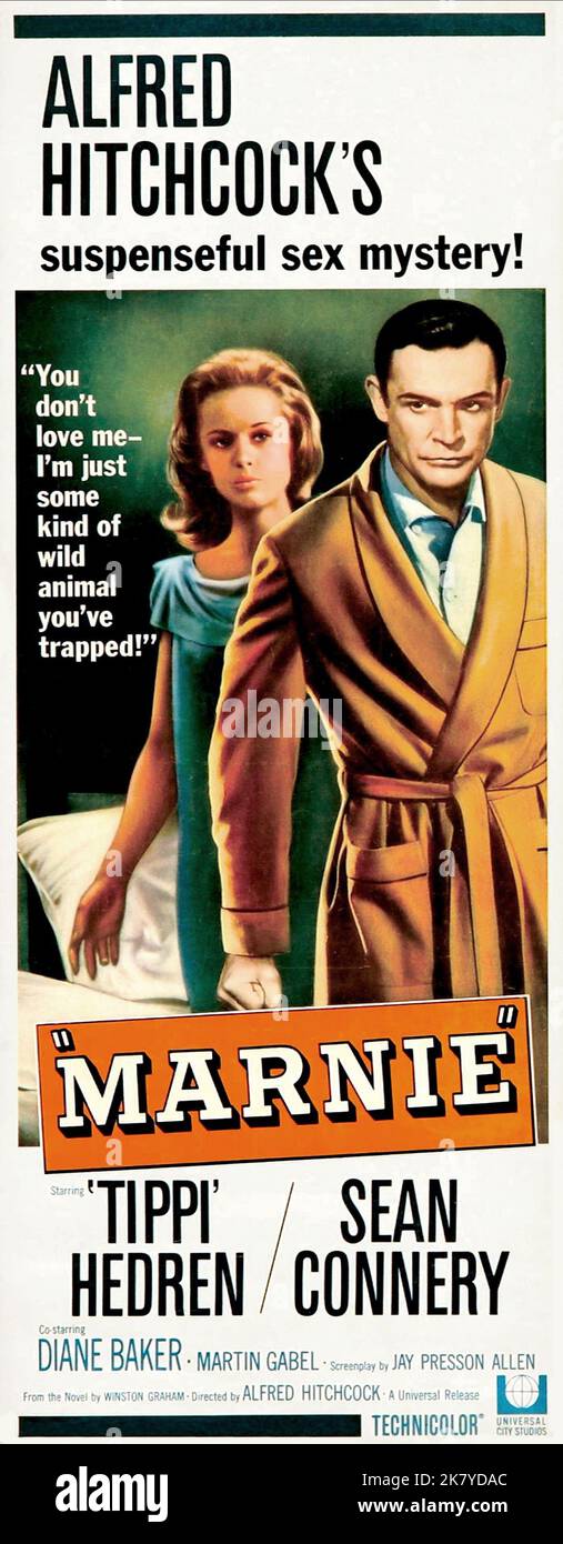 Marnie movie film poster 1964 hi-res stock photography and images - Alamy