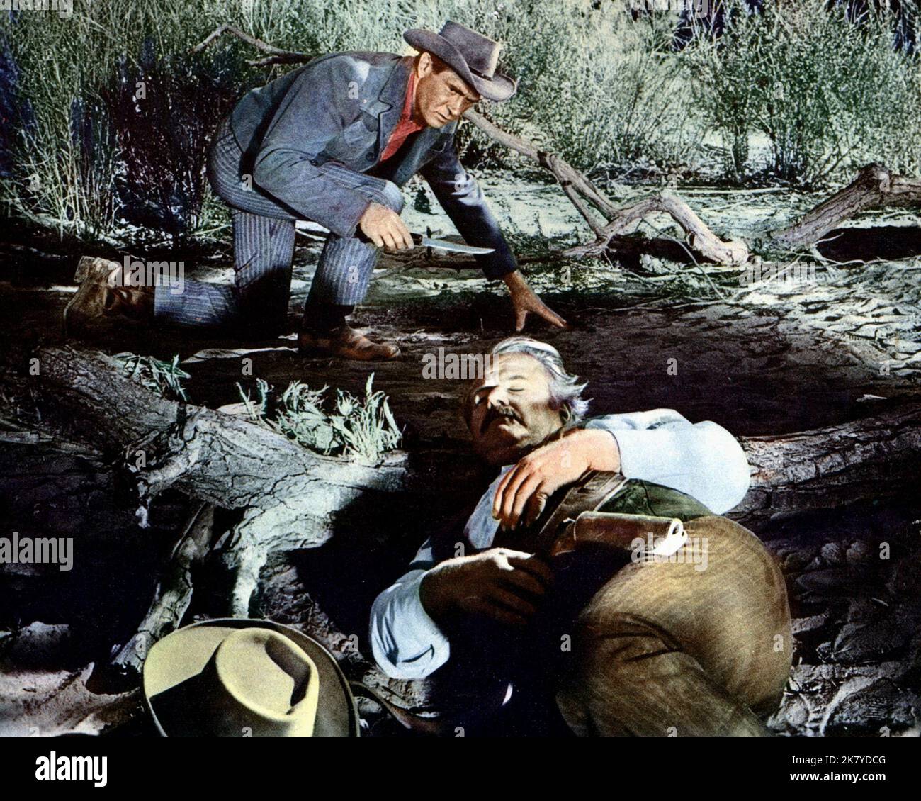 Scene With Darren Mcgavin Film Bullet For A Badman (1962) Characters ...