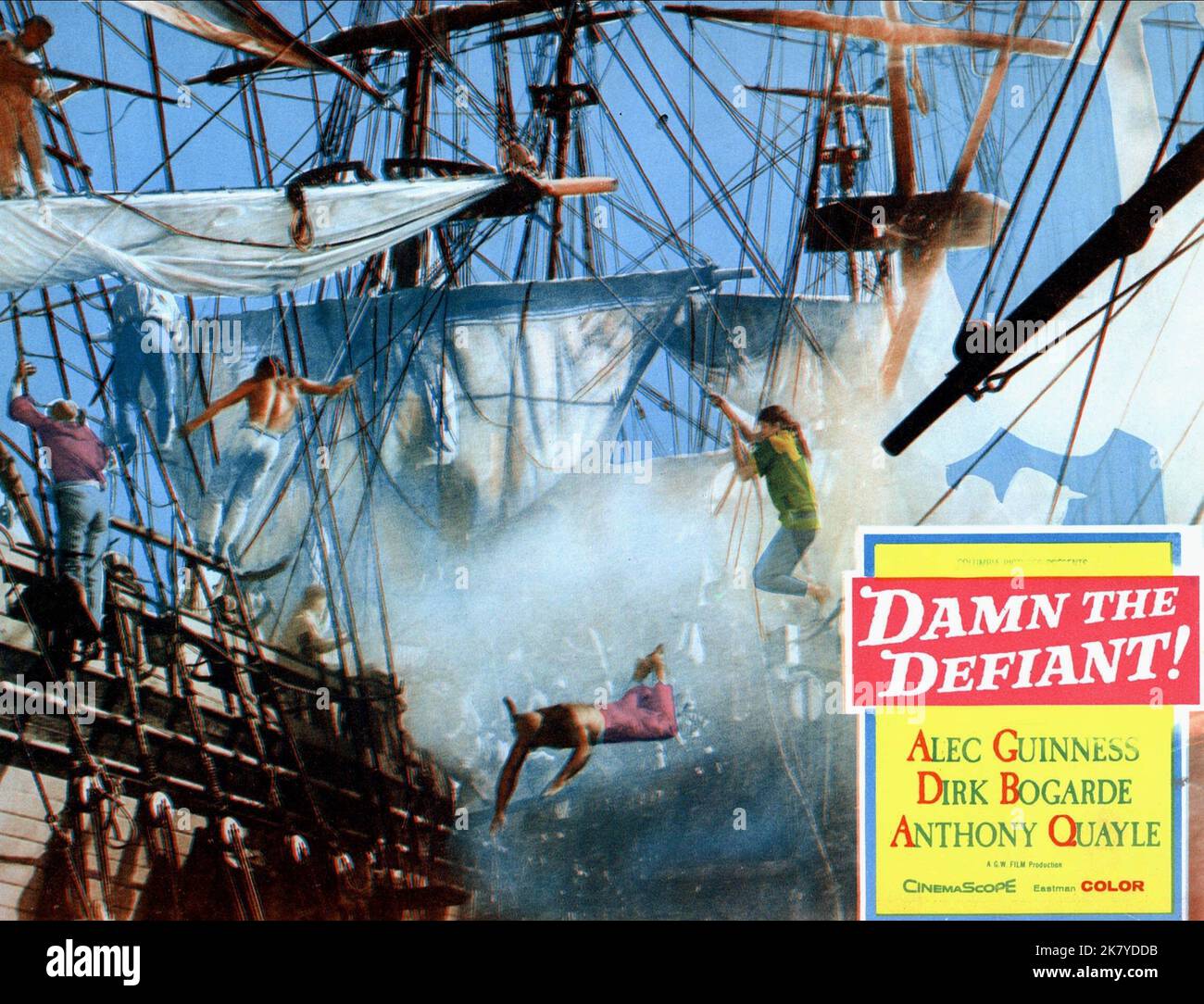 Battle Scene Film: H.M.S. Defiant; Damn The Defiant (1962) Director ...