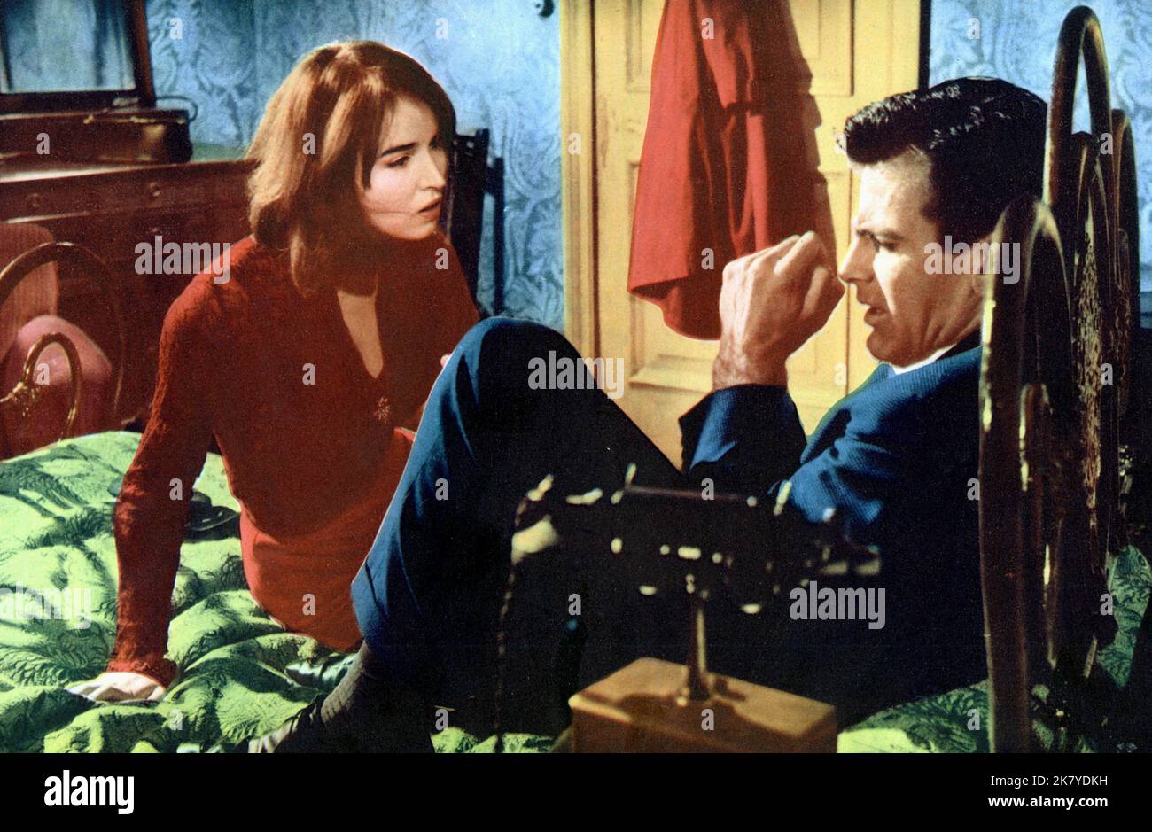 Samantha Eggar & Maximilian Schell Film: Return From The Ashes (1965) Characters: Fabienne 'Fabi ...