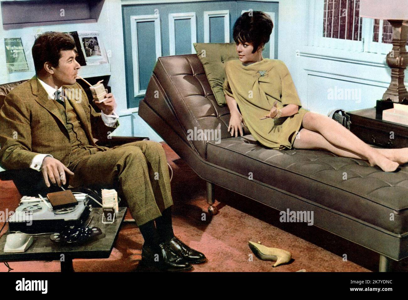Dick Shawn & Natalie Wood Film Penelope (1967) Characters: Dr. Gregory ...
