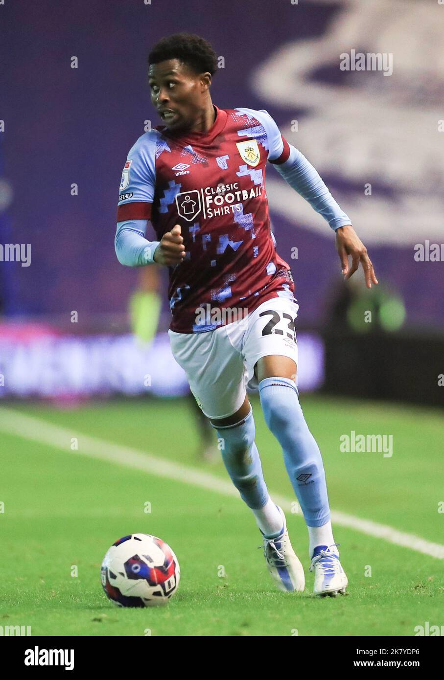 Burnley’s Nathan Tella during the Sky Bet Championship match at St ...