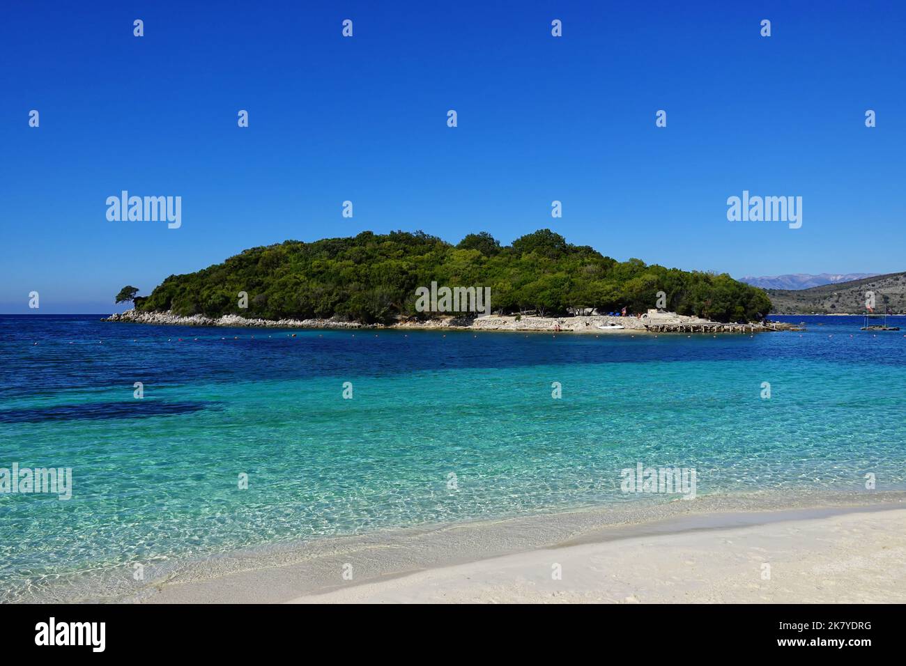 Ksamil, Republic of Albania Stock Photo - Alamy