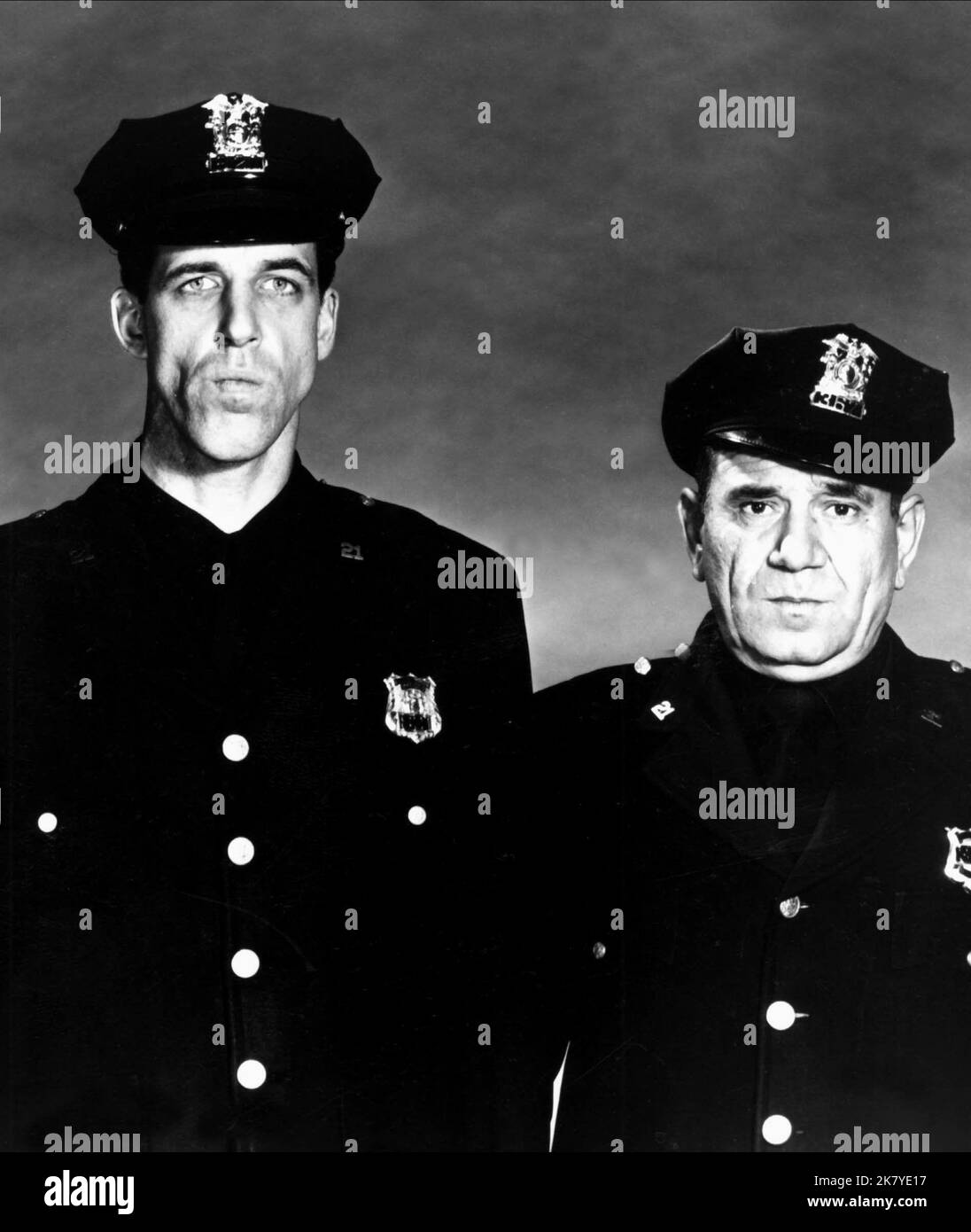Fred Gwynne & Joe E.Ross Television: Car 54, Where Are You? (1960) Director: Al De Caprio, Nat ...
