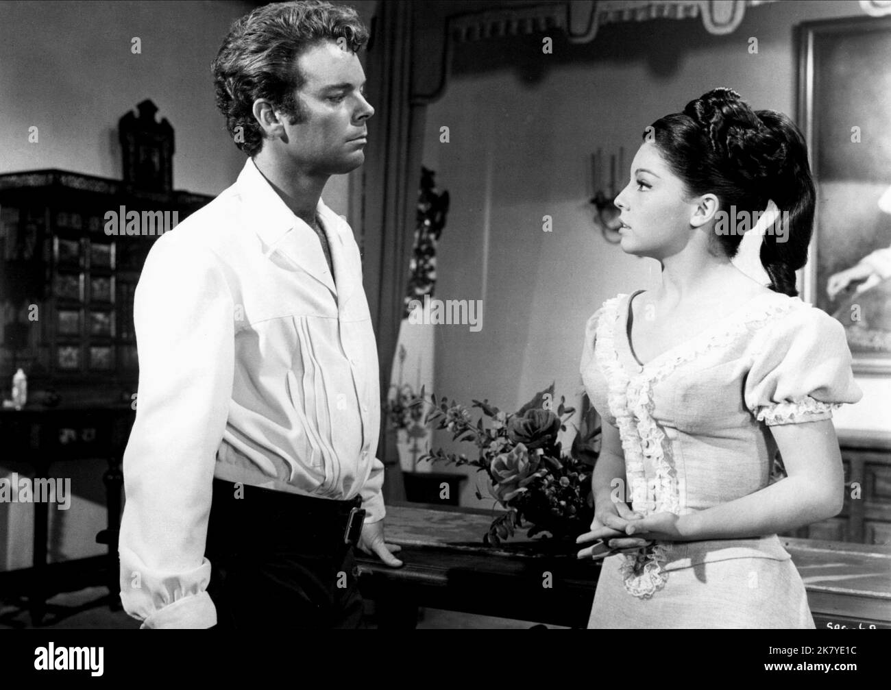 Russ Tamblyn & Maria Granada Film Son Of A Gunfighter (USA 1965 ...