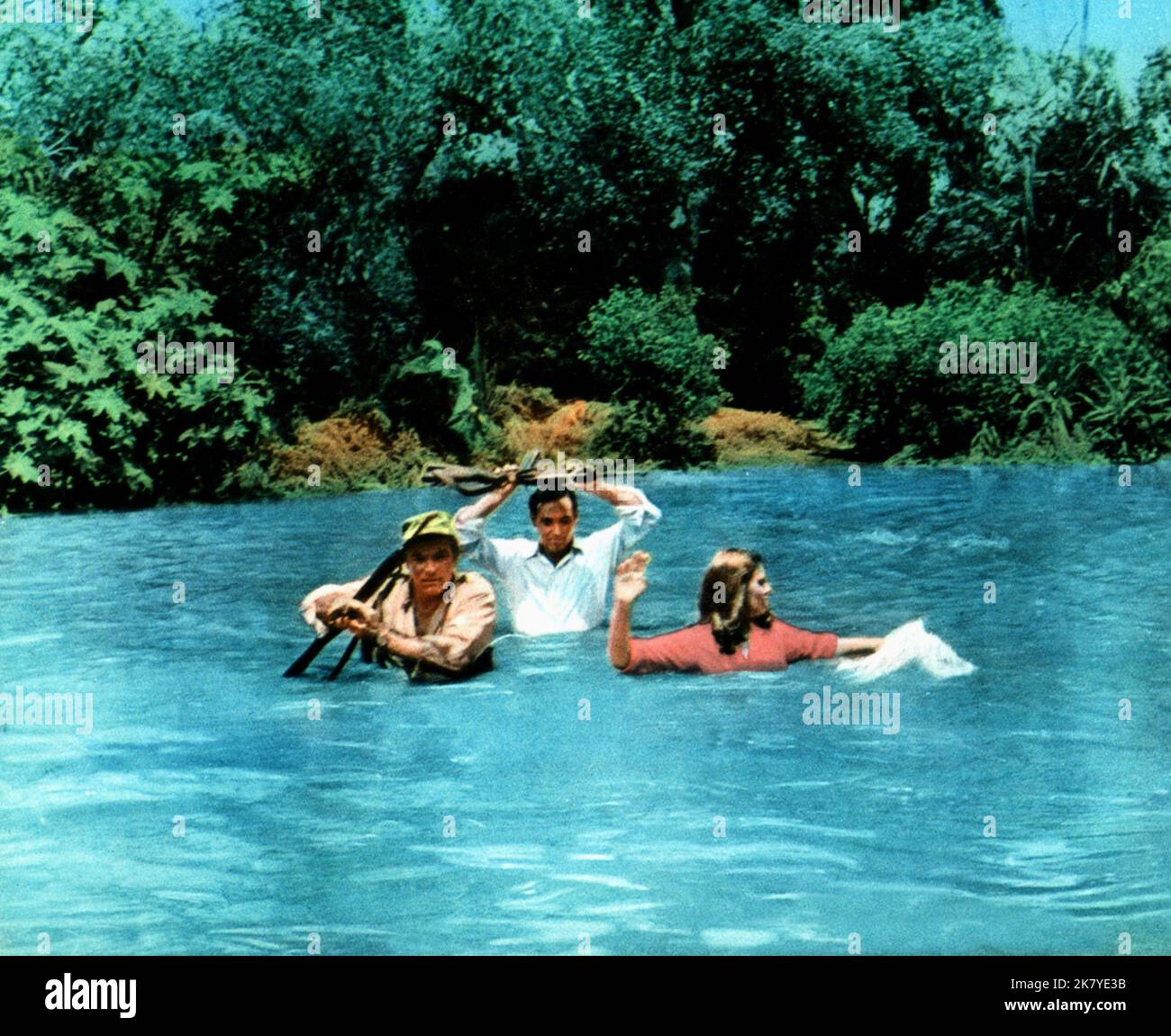 John Ireland, Carl Esmond & Jo Morrow Film: Brushfire (1966) Characters ...