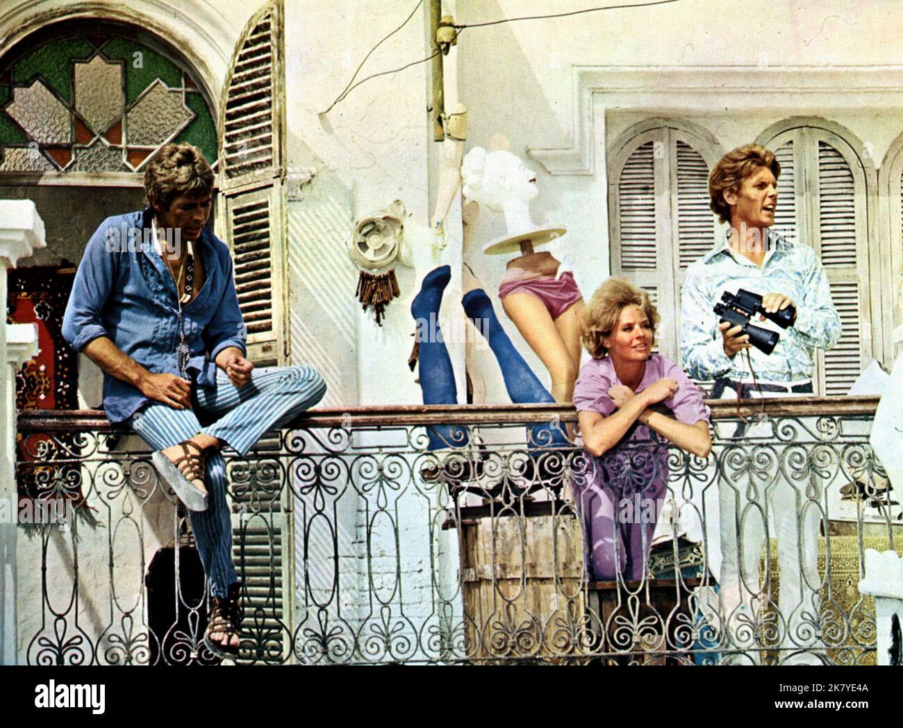 James Coburn, Susannah York & James Fox Film Duffy (1968) Characters ...