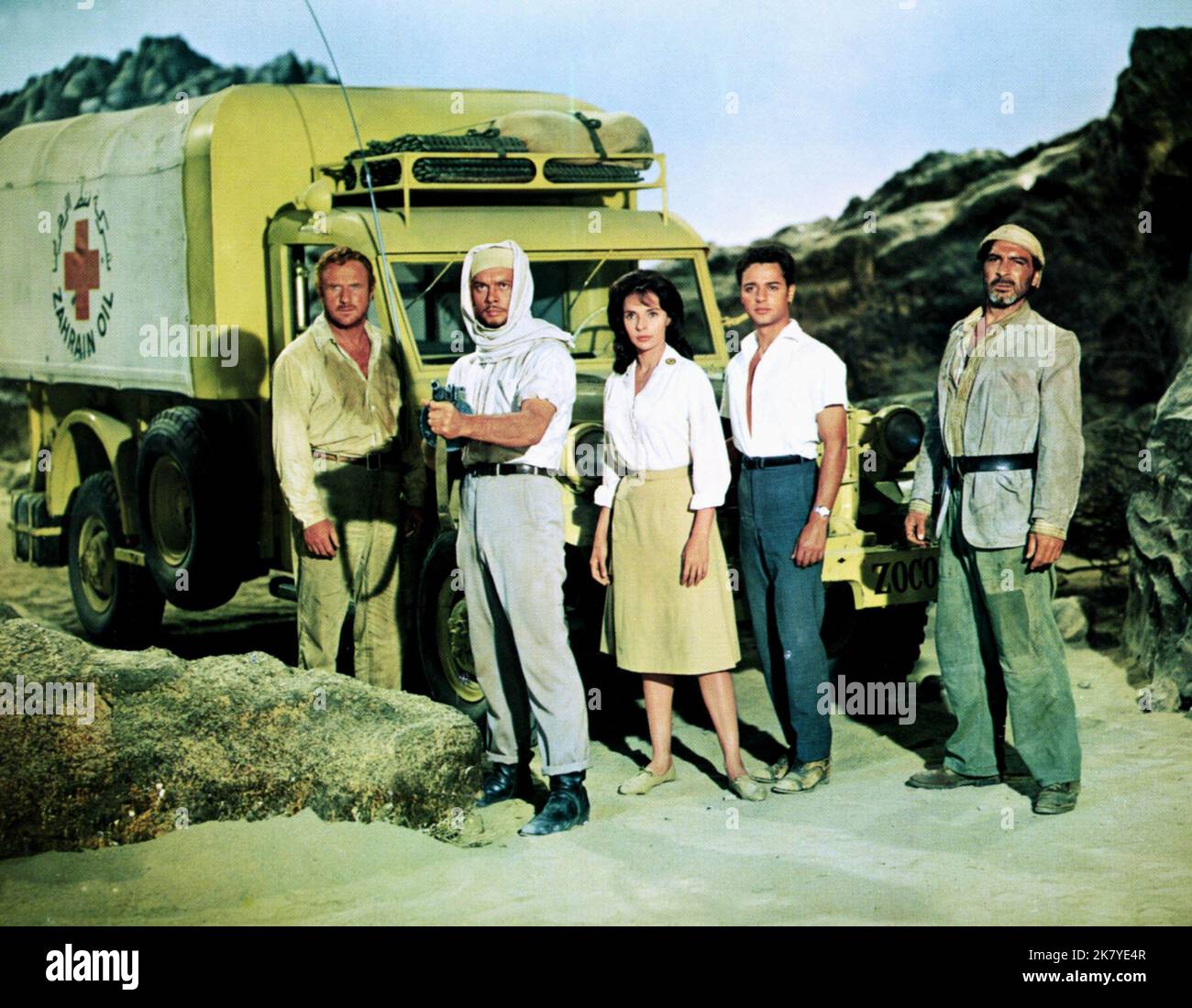 Madlyn Rhue, Jack Warden, Yul Brynner, Sal Mineo & Anthony Caruso Film ...