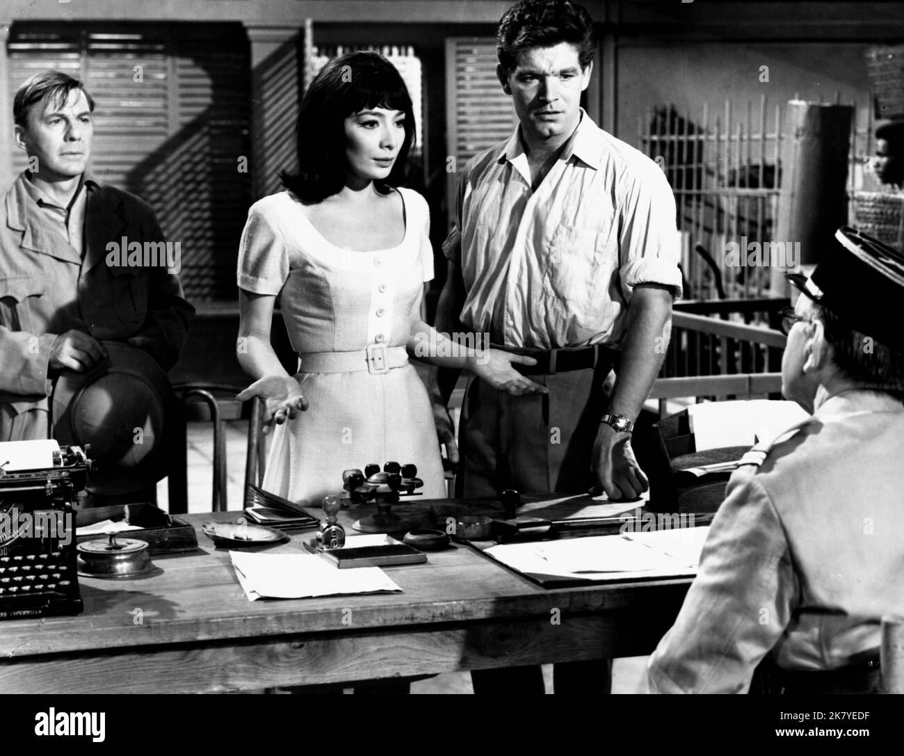 David Wayne, Juliette Greco & Stephen Boyd Film: The Big Gamble (1961 ...