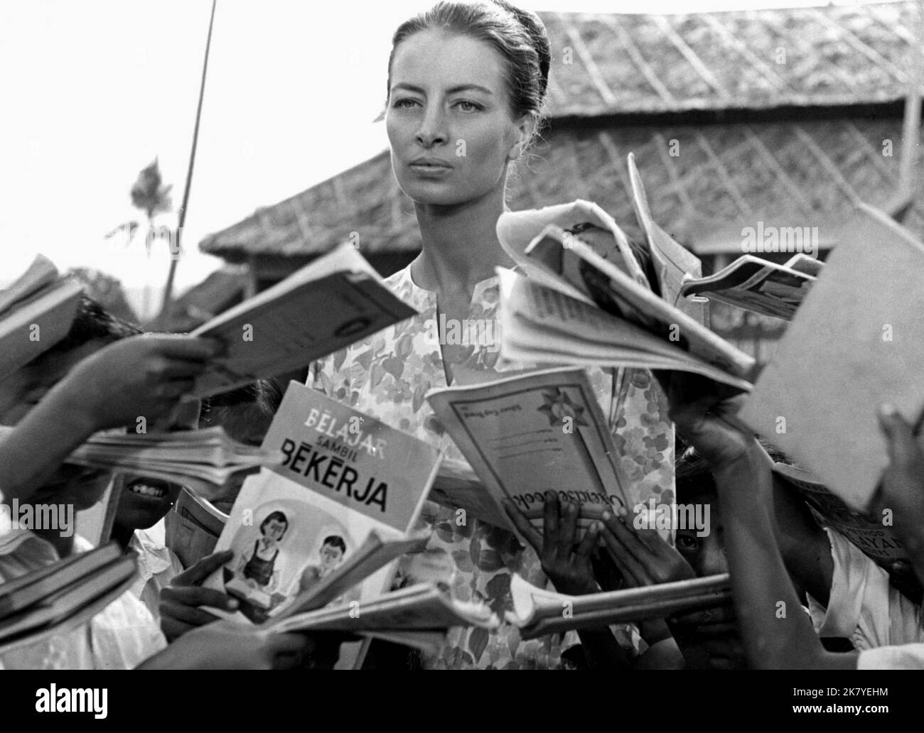 Capucine Film The 7th Dawn (1961) Characters: Dhana Mercier Director ...