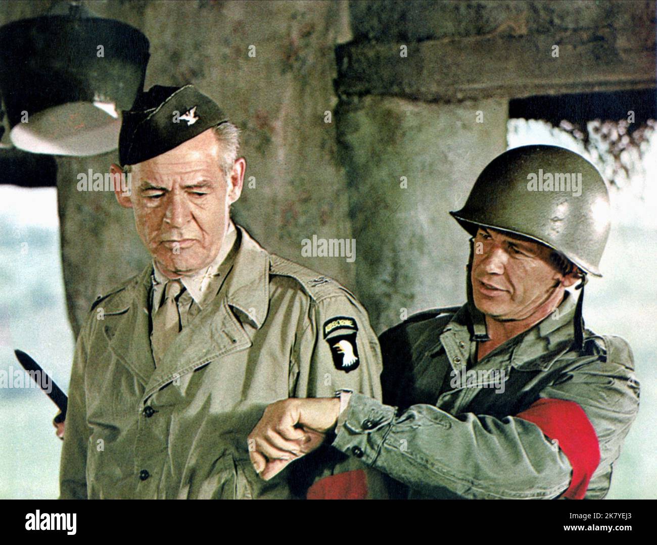 Robert Ryan & Charles Bronson Film The Dirty Dozen (USA/UK 1967 ...