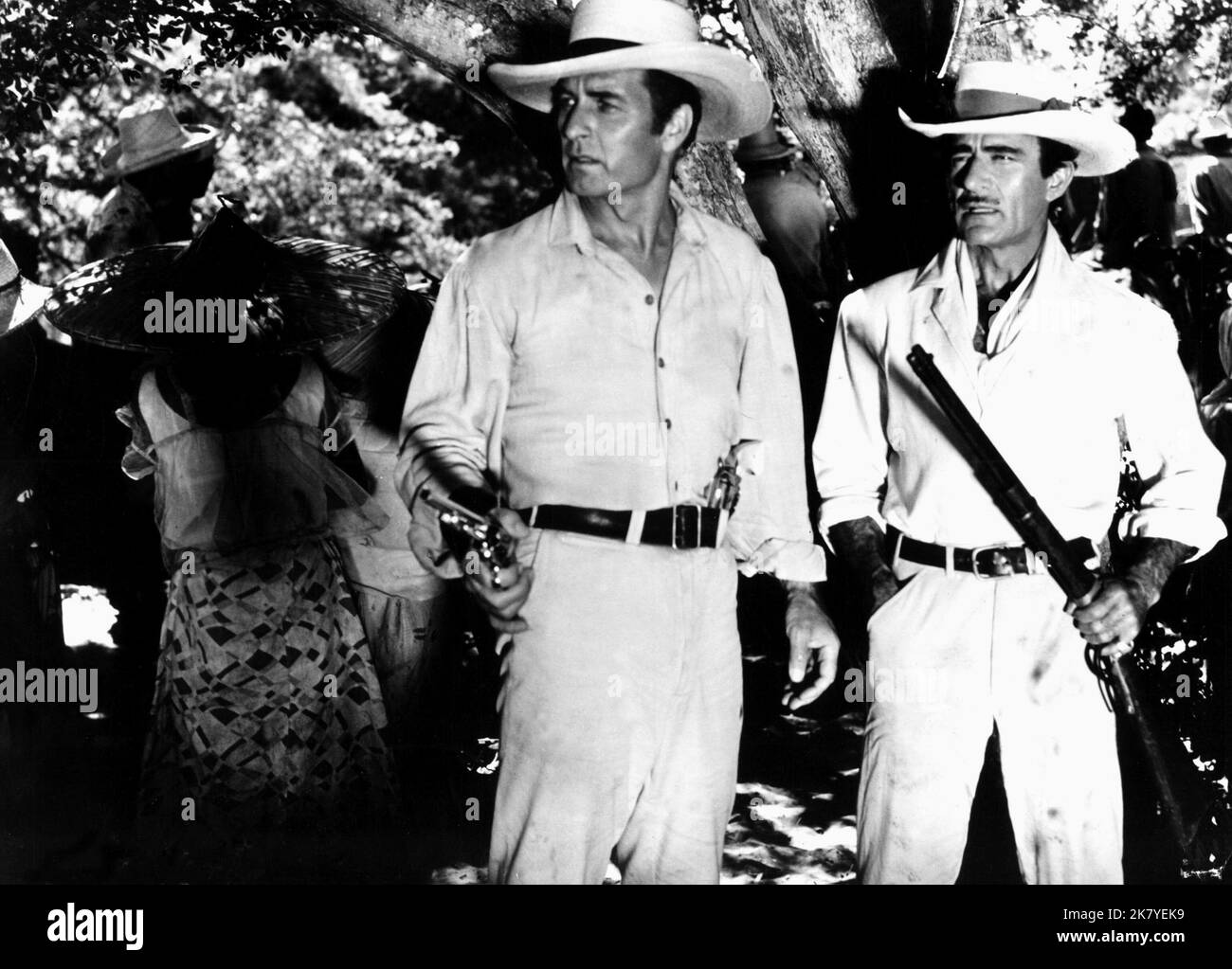George Montgomery & Gilbert Roland Film: Samar (1962) Characters: Dr ...