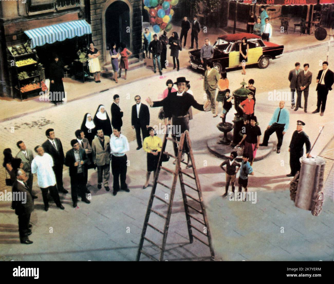 Peter Sellers Film The Bobo (1967) Characters: Juan Bautista Director ...