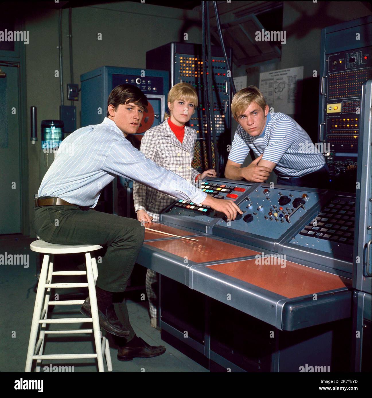 Kurt Russell, Debbie Paine & Frank Webb Film: The Computer Wore Tennis ...