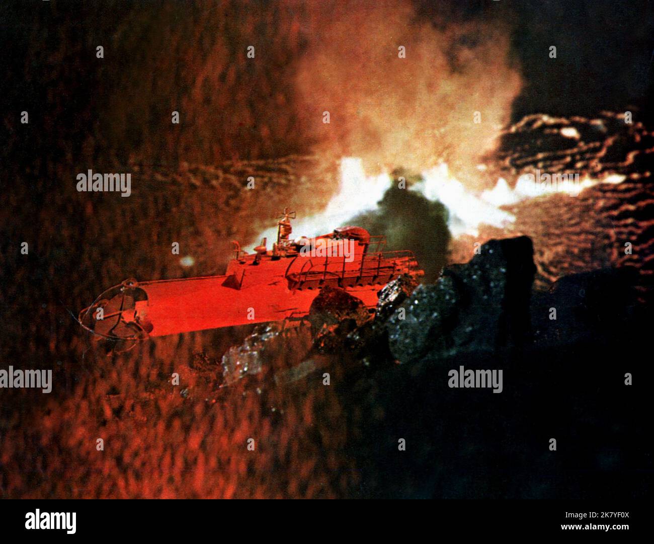 Submarine Scene Film Around The World Under The Sea (1966) Director ...