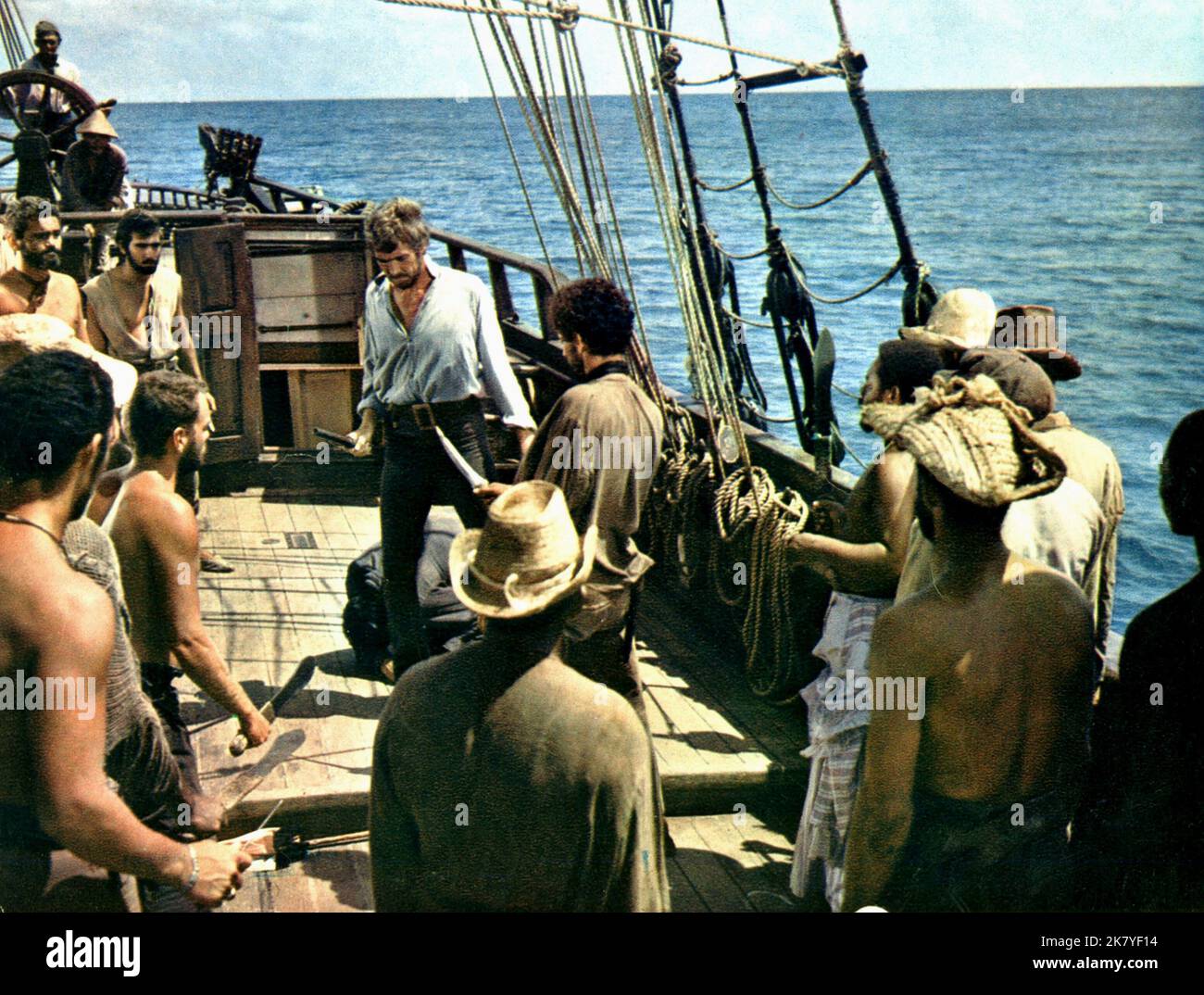 Scene With James Coburn Film A High Wind In Jamaica (1963) Characters ...