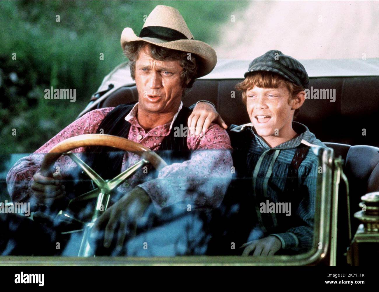 Steve Mcqueen & Mitch Vogel Film The Reivers (USA 1969) Characters ...