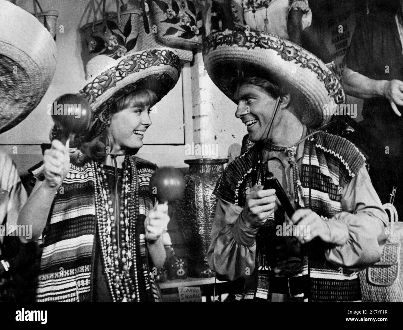 Scene With Debbie Watson Film The Cool Ones (1962) Characters: WITH ...