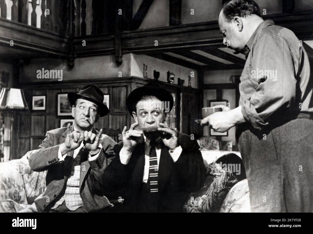 Ronald Shiner, Sid James & Michael Shepley Film Dry Rot (1962 ...