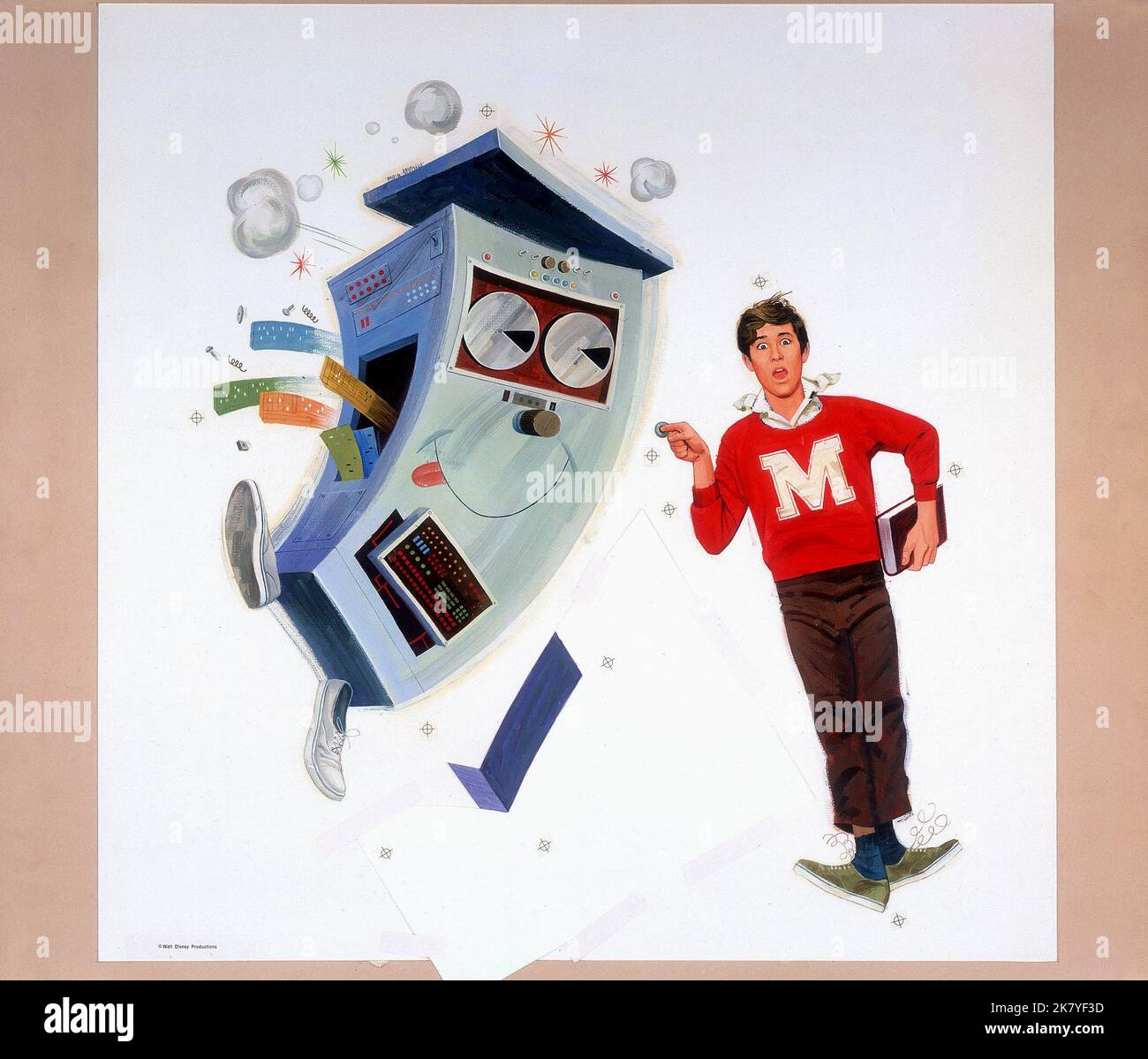 Movie Artwork Film The Computer Wore Tennis Shoes (1964) Director ...