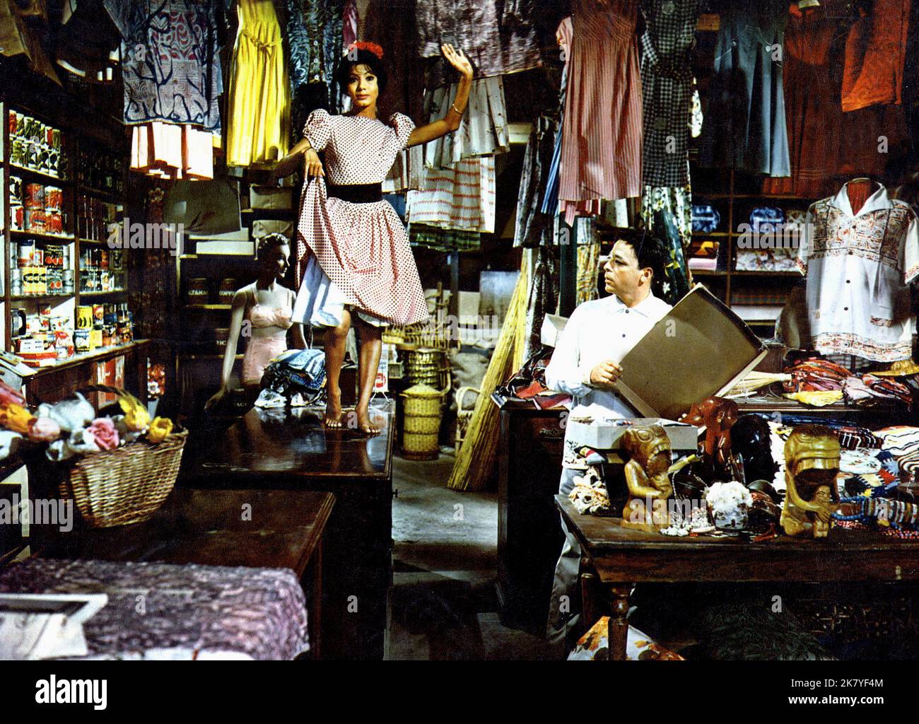 Rosenda Monteros & Herbert Lom Film Tiara Tahiti (1962) Characters ...