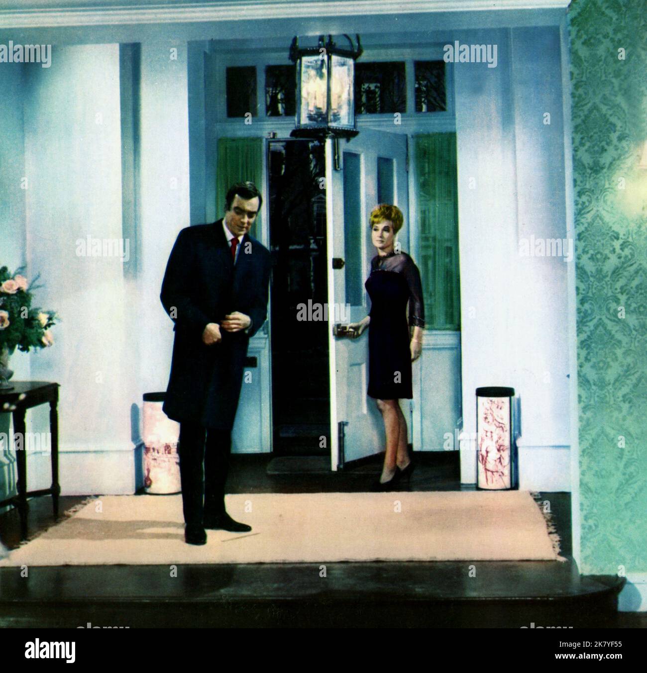 Richard Johnson & Sylvia Syms Film: Danger Route (1968) Director: Seth ...