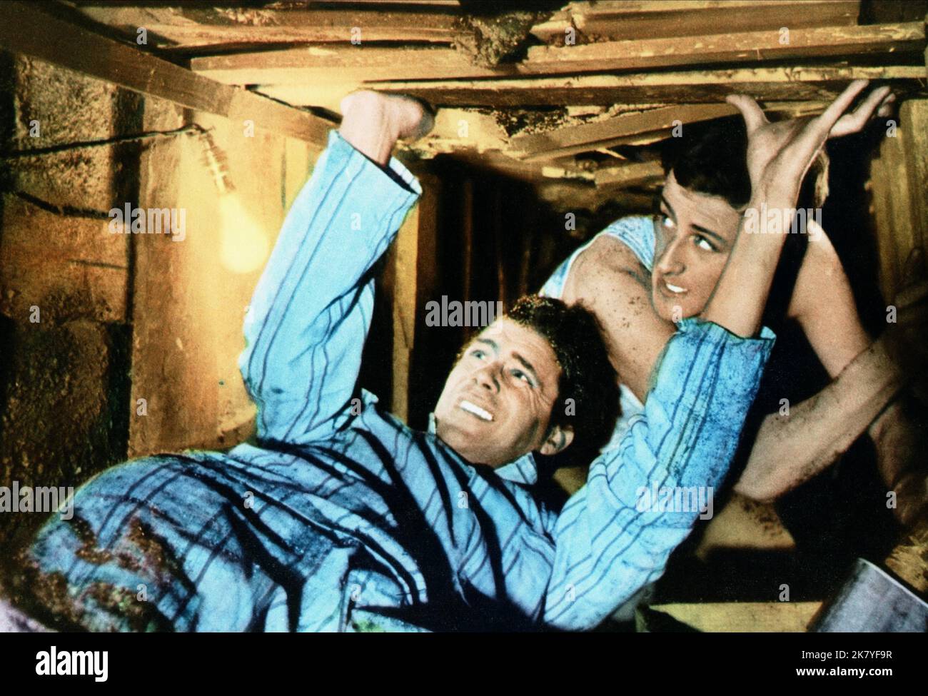 Dirk Bogarde & Lewis Flander Film: The Password Is Courage (1962 ...