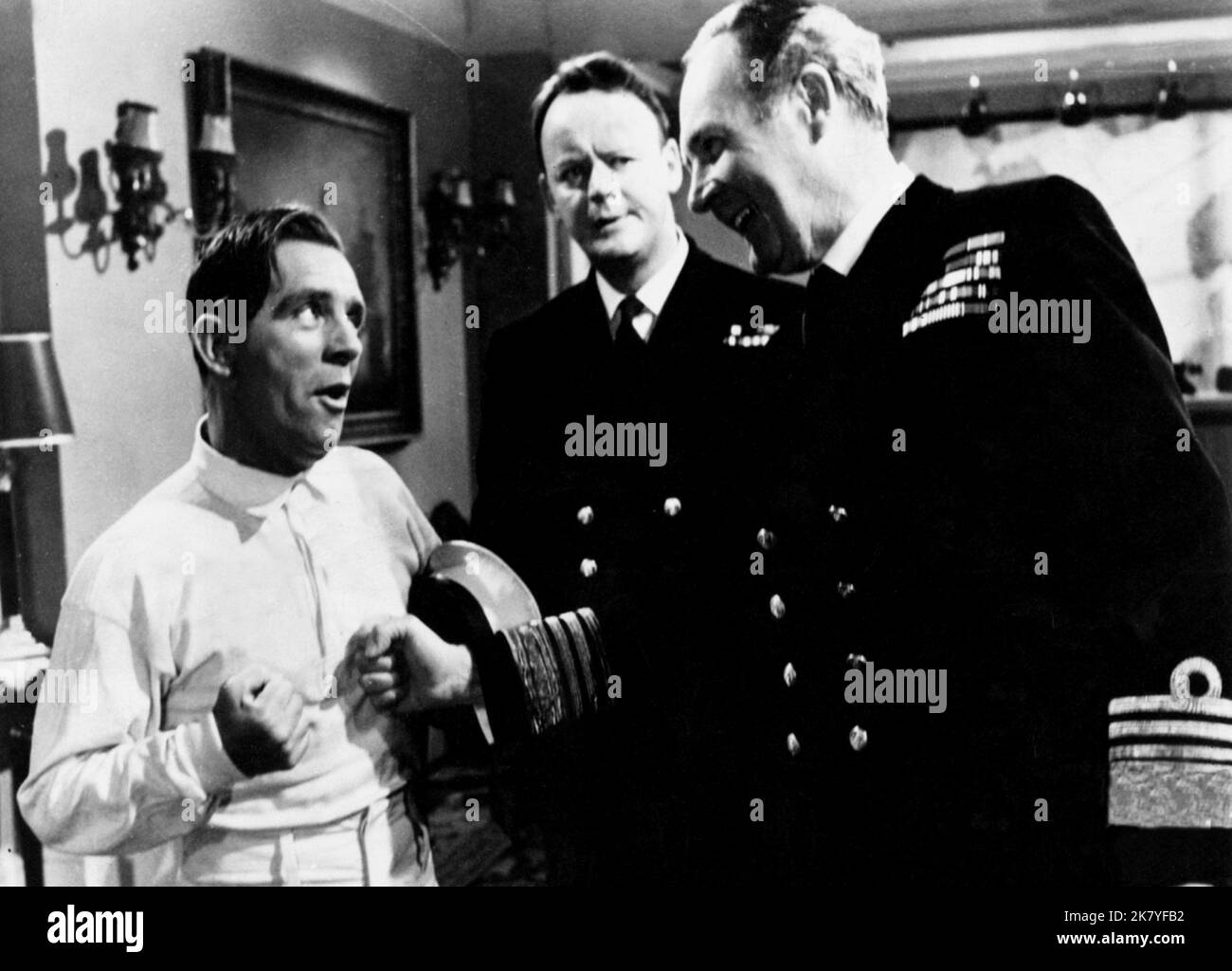 Norman Wisdom, Robert Urquhart & Ian Hunter Film: The Bulldog Breed ...