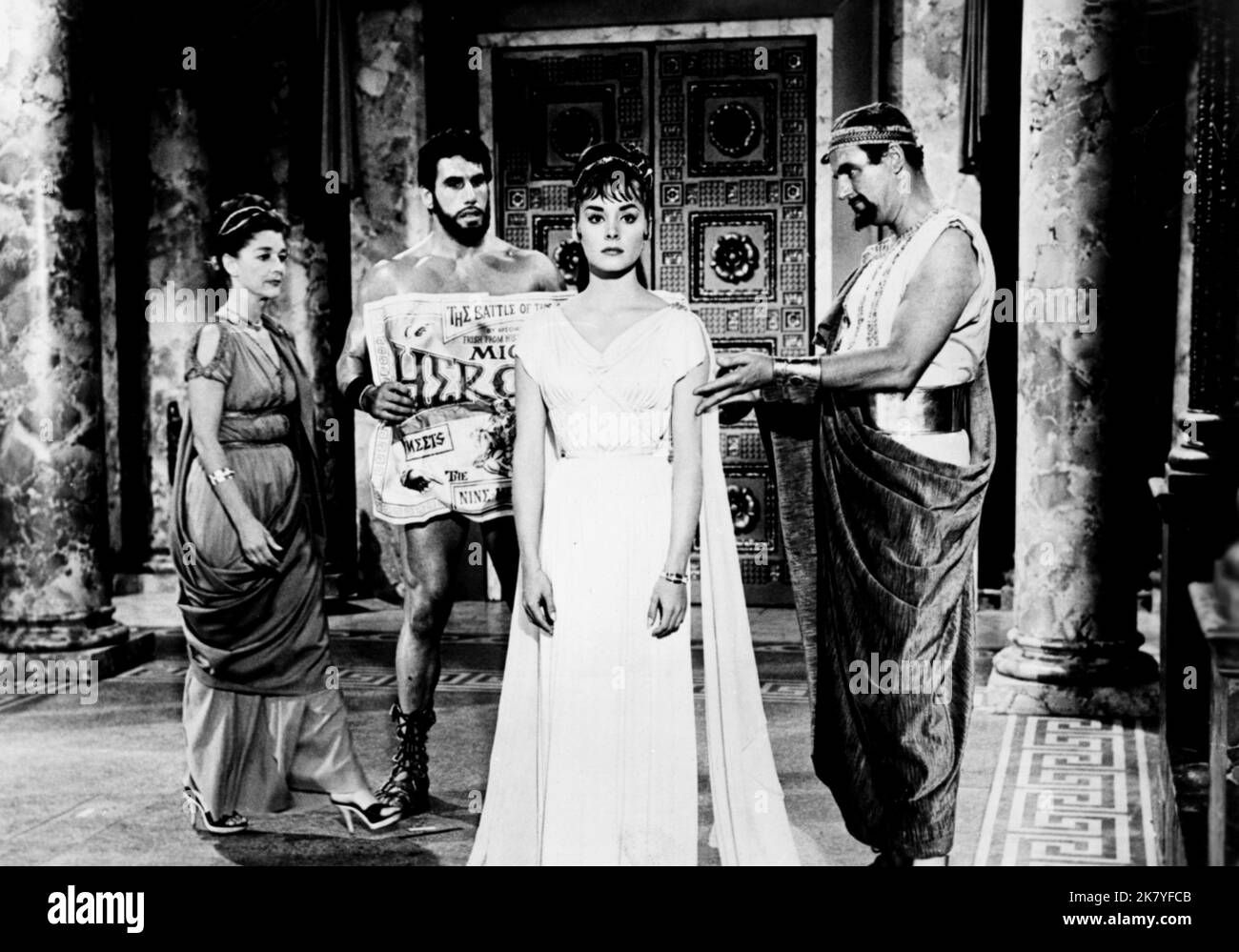 Samson Burke & Vicki Trickett Film: The Three Stooges Meet Hercules ...