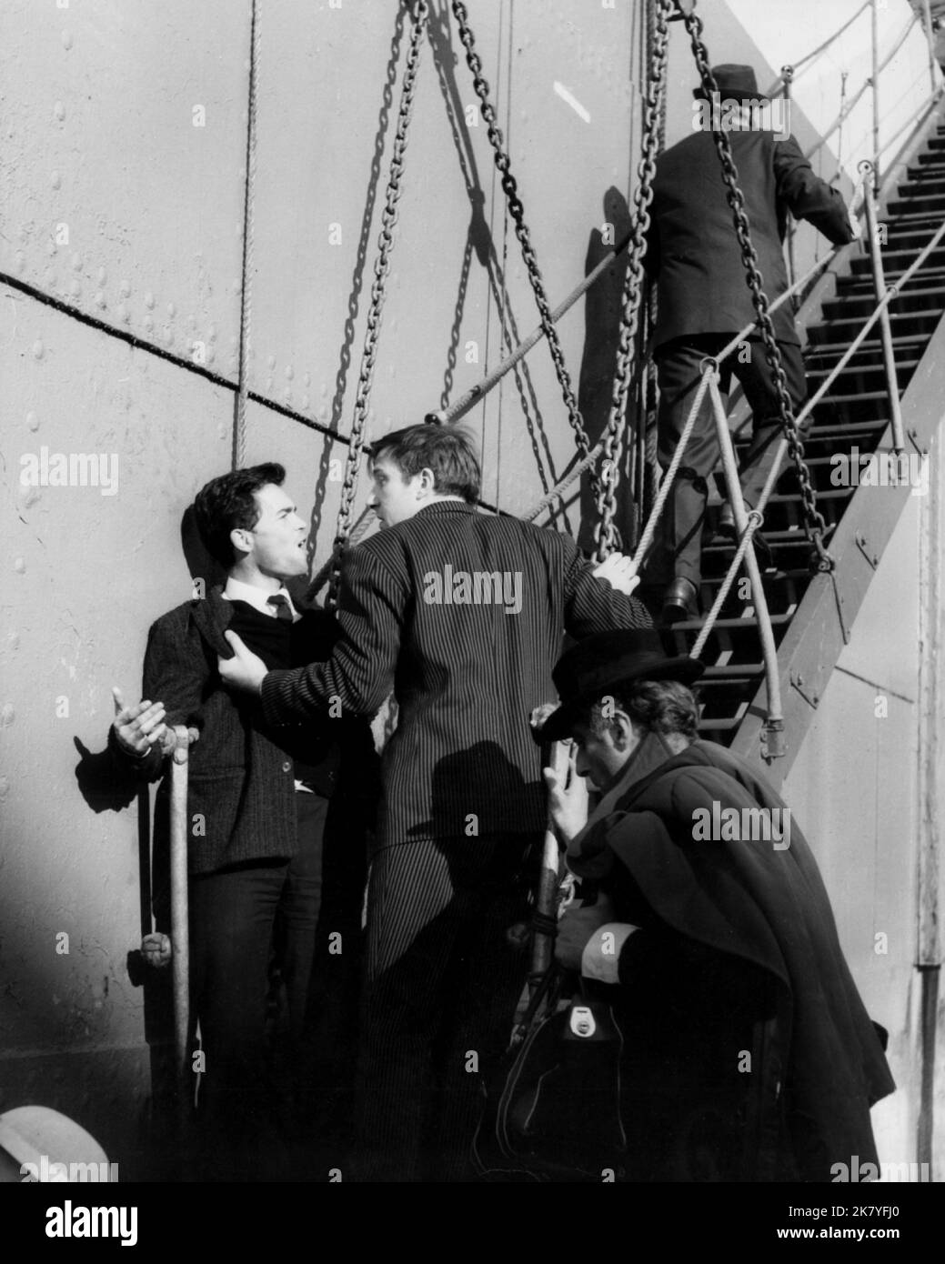 John Bonney, Colin Campbell & Nigel Green Film Saturday Night Out (1967 ...